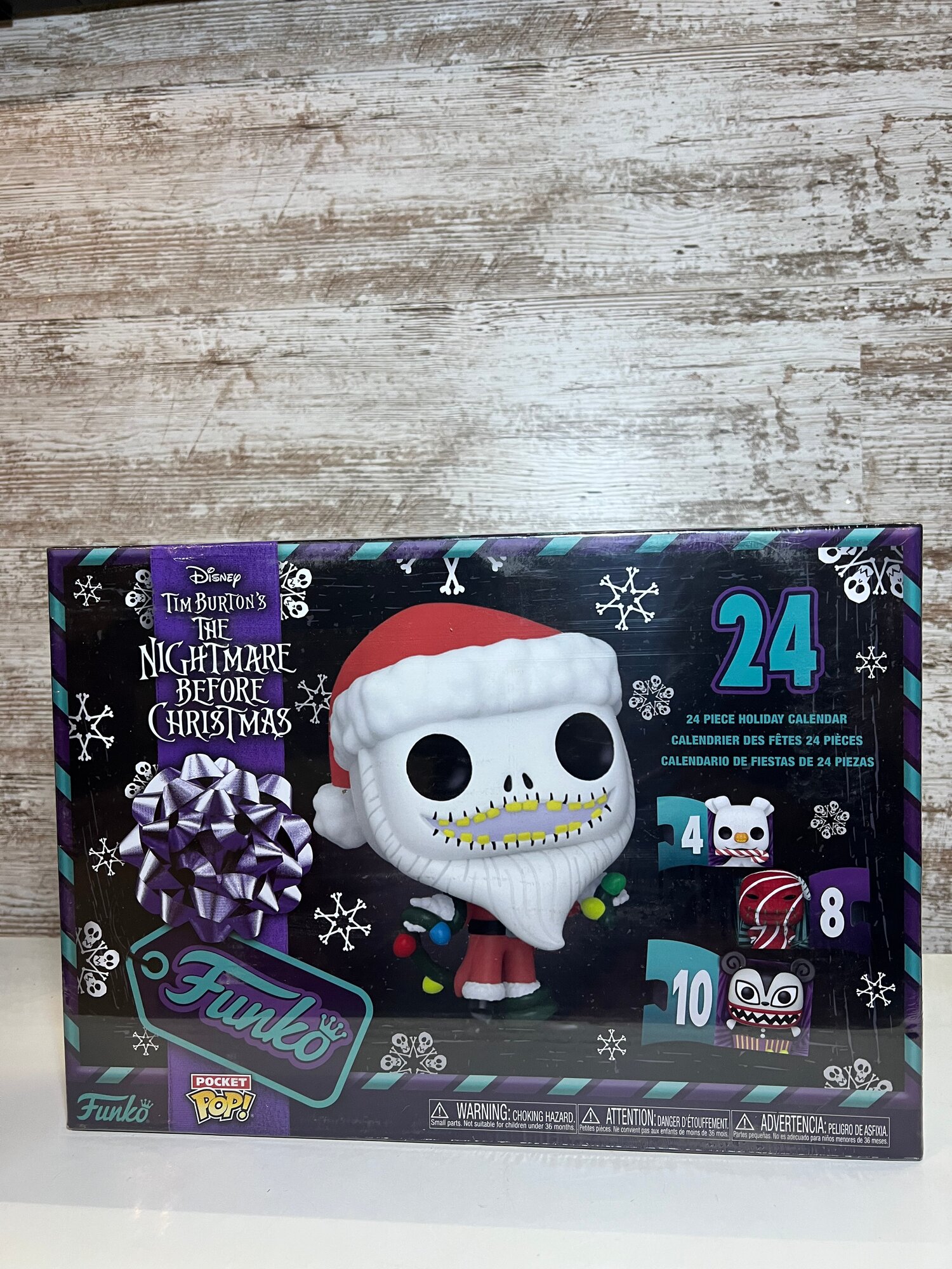 Адвент-календарь коллекционных фигурок из Кошмар перед Рождеством, от Funko, 24 фигурки
