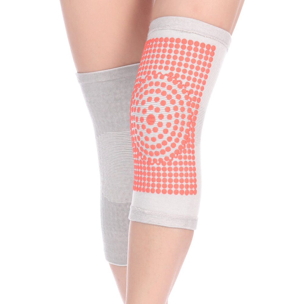 Лодочки для коленок зимние тепловые самонагревающиеся, чулки для коленок, тепловые очки для ног, защитные коленки для спорта, черный, серый, голубой-серый, черный-серый, размер S, M, L, 1 пара, 150 г, нитрон, спандекс