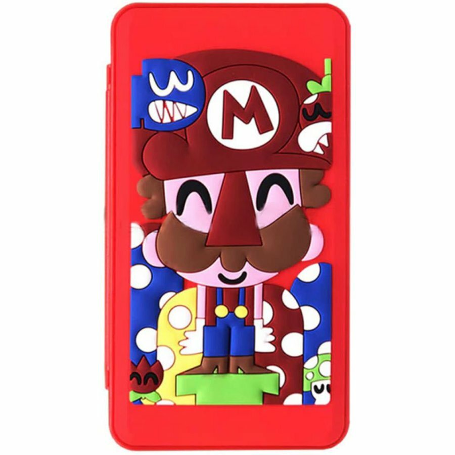 Кейс для хранения 24 игровых картриджей Super Mario (Switch)
