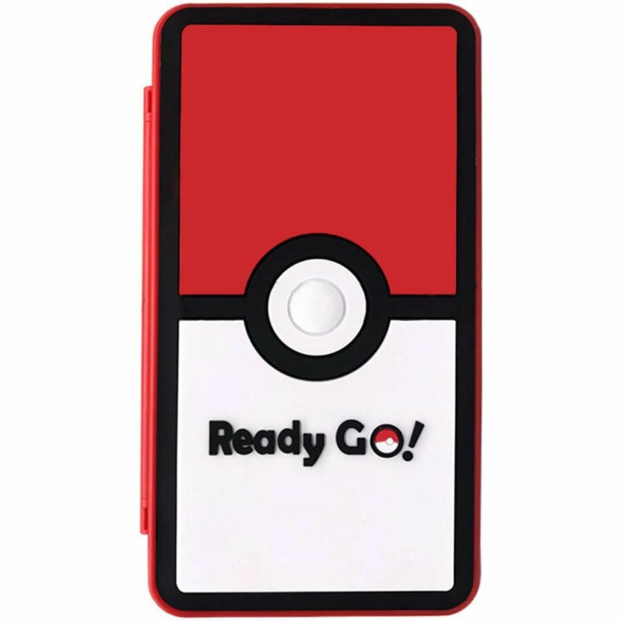 Коробка для хранения карт Pokeball, для Nintendo Switch, 24 слота, яркий дизайн