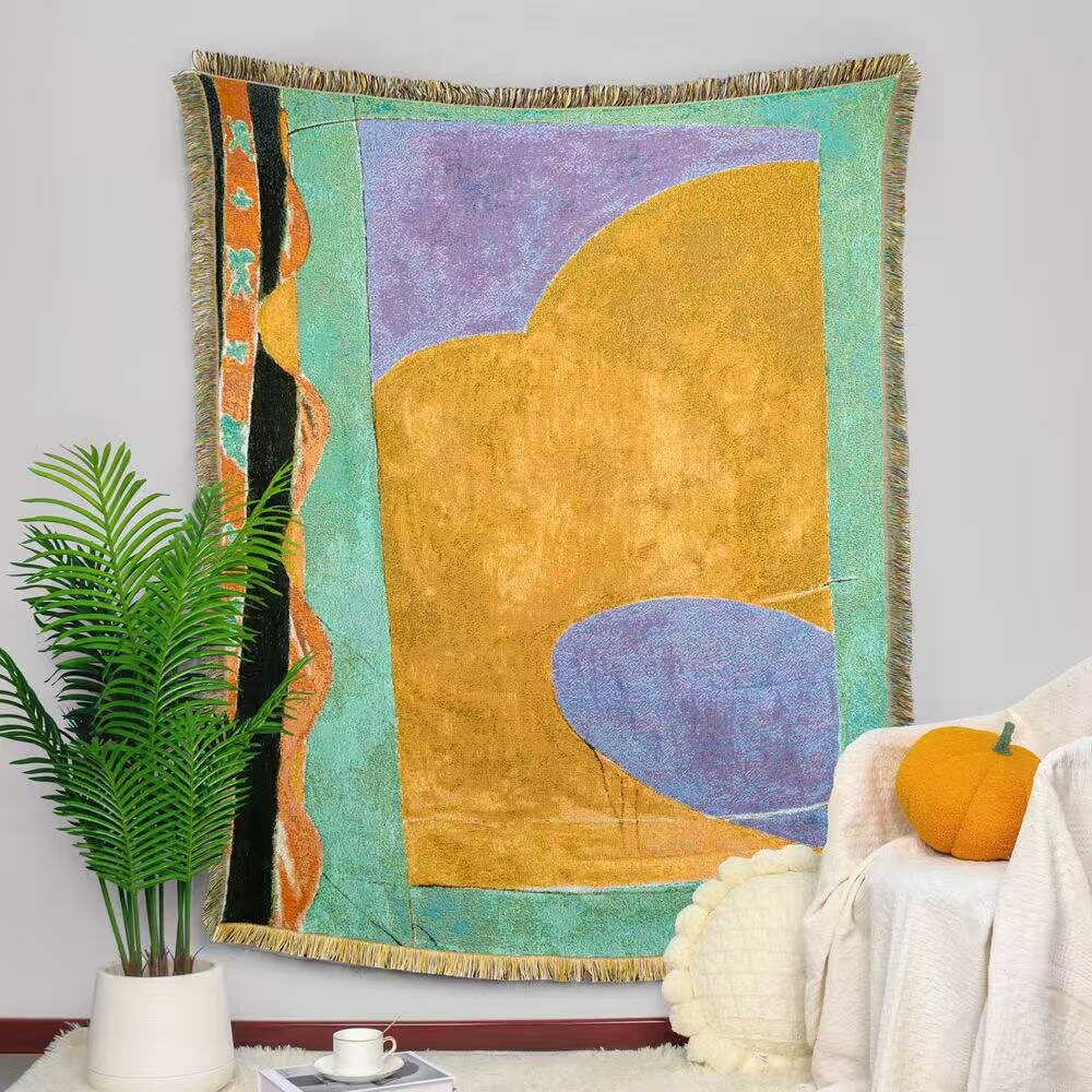 Плед , Холлофайбер, 130 см х 180 см，Полотенце для дивана, Богемия