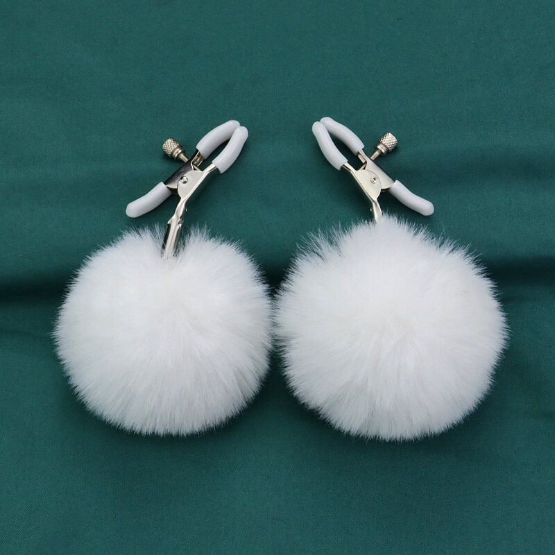 Анальная пробка с шариком для волос, зажим для сосков, зажим для груди, анальная пробка с подсветкой, анальная пробка