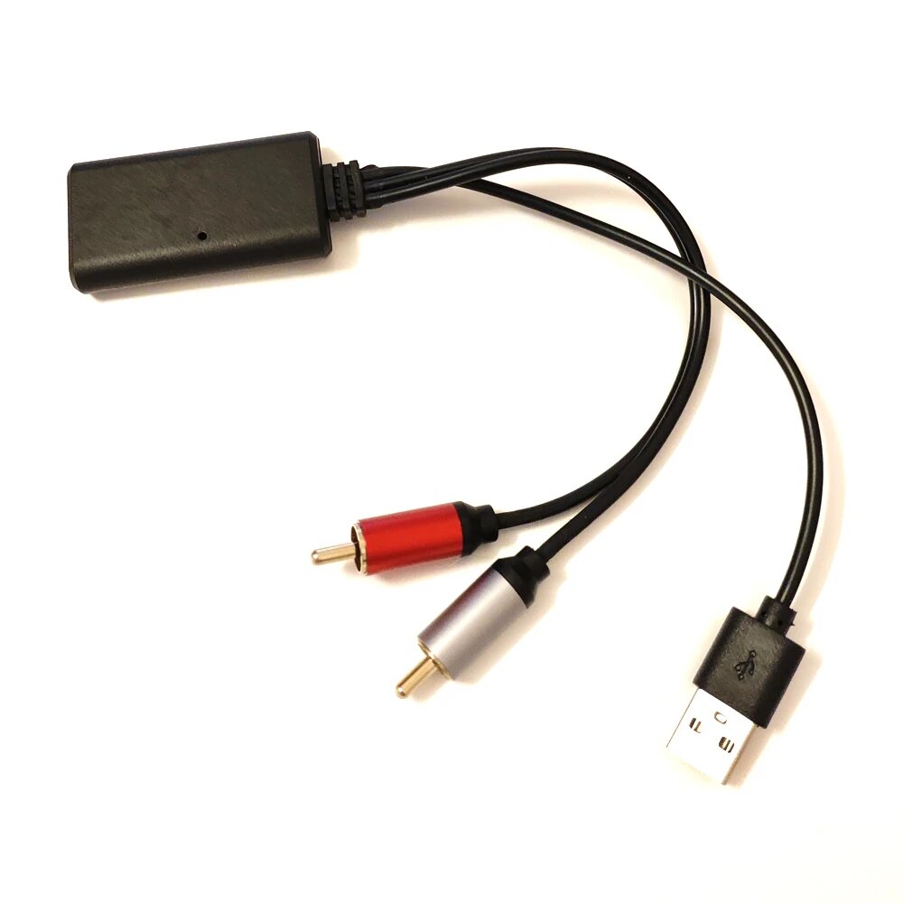 Biurlink Универсальный автомобильный RCA USB-адаптер Беспроводной Bluetooth-приемник Домашнее медиа AUX Bluetooth Аудиоустройство