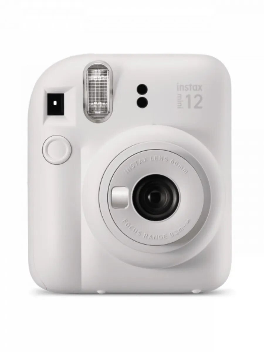 Instax Mini 12 Clay White (белый) — фото 1