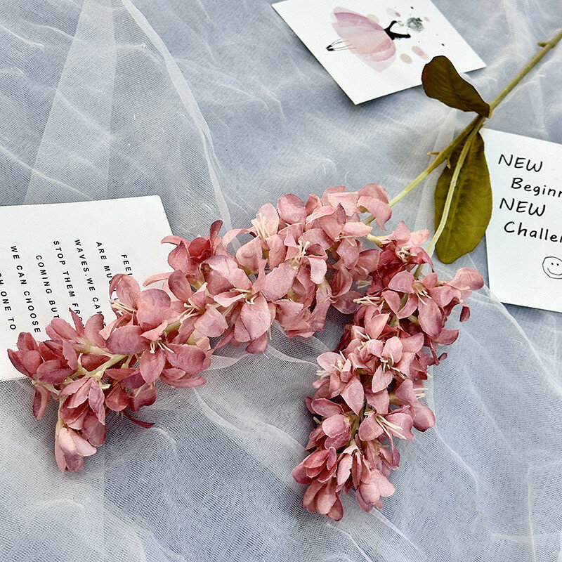 Декорация свадебной арки из искусственного гиацинта с шелковым цветочным украшением для дома и мероприятий светло-розовый