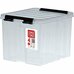 Ящик п/п Rox Box 210х170х180 мм с крышкой и клипсами, 4 л. прозрачный 18693