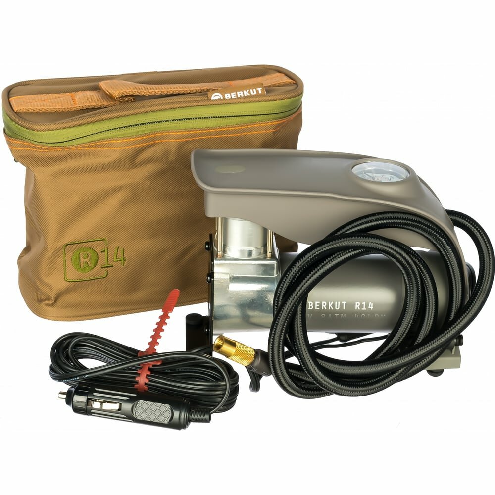 Портативный автомобильный компрессор BERKUT R14