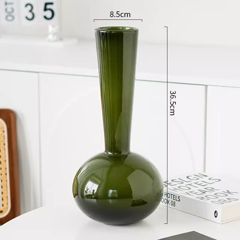 Французская средневековая ниша, высококачественная стеклянная ваза, ваза с ветровой лампой Fenton, ваза с