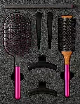Расческа Dyson Style Cushion Comb, широкозубая расческа, антистатическая массажная расческа, набор в подарочной коробке, праздничный подарок