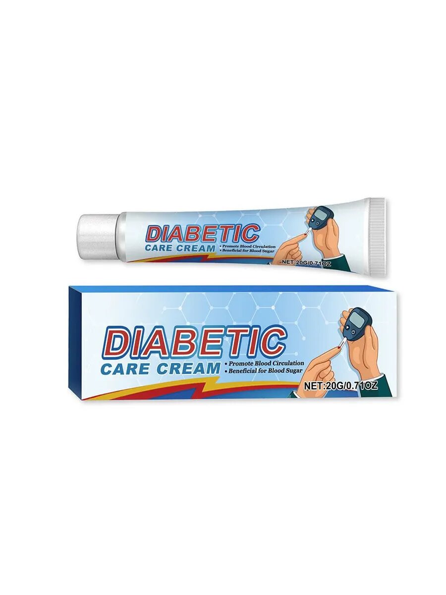 Уход за кожей при диабете, крем от пролежней, 20г