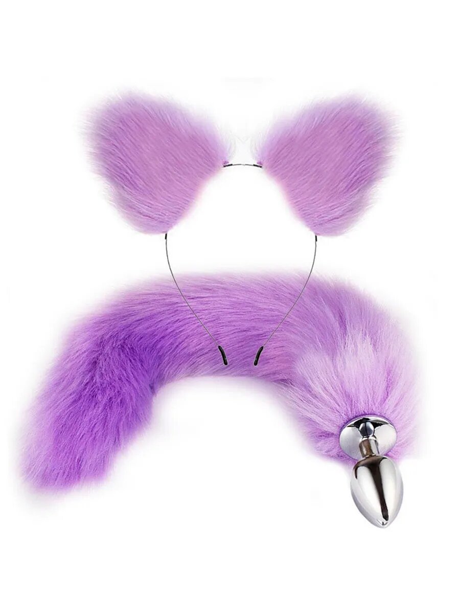 Пробка с лисьим хвостом, эротическая игрушка