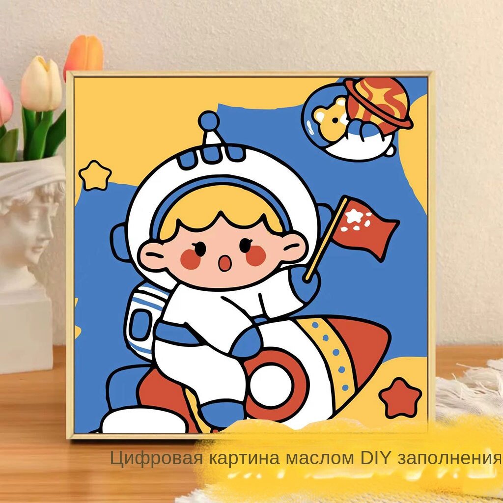 Bungo Stray Dogs Осаму Дадзай DIY Цифровая масляная живопись Раскраска ручной работы Накахара Чуя Аниме товары Акриловая живопись