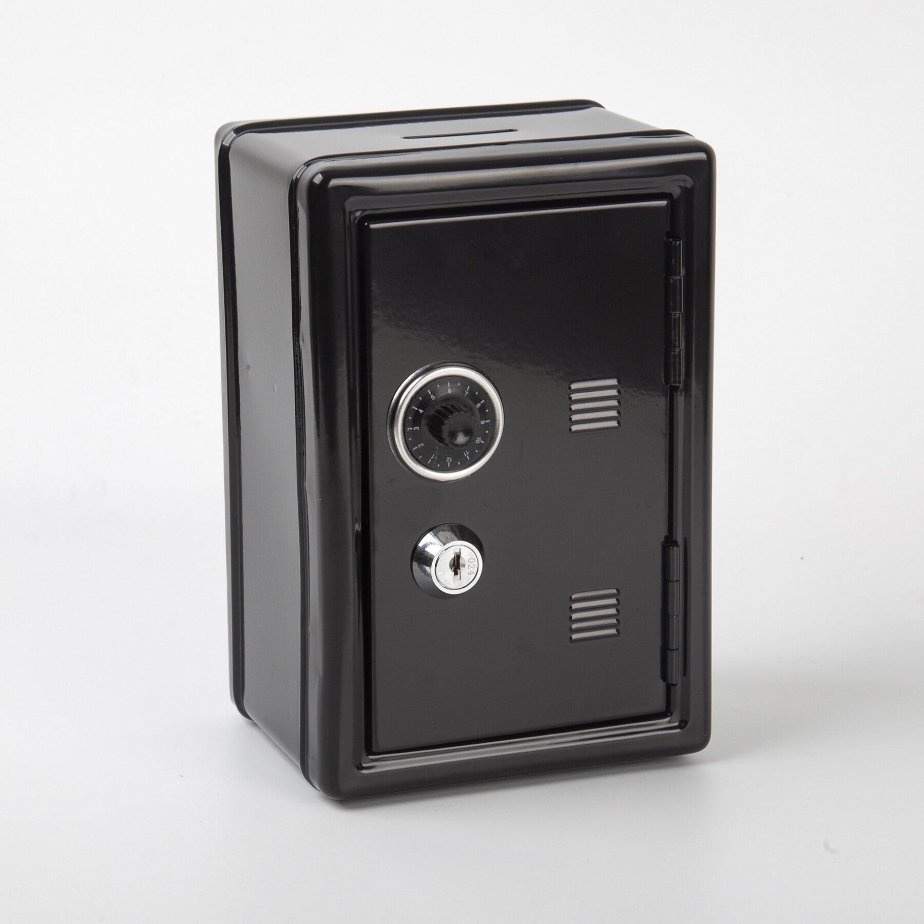 Мини-сейф для денег, креативный запираемый парольный железный ящик, страховой ключ, ящик для хранения денег, монетница, кросс-бордер