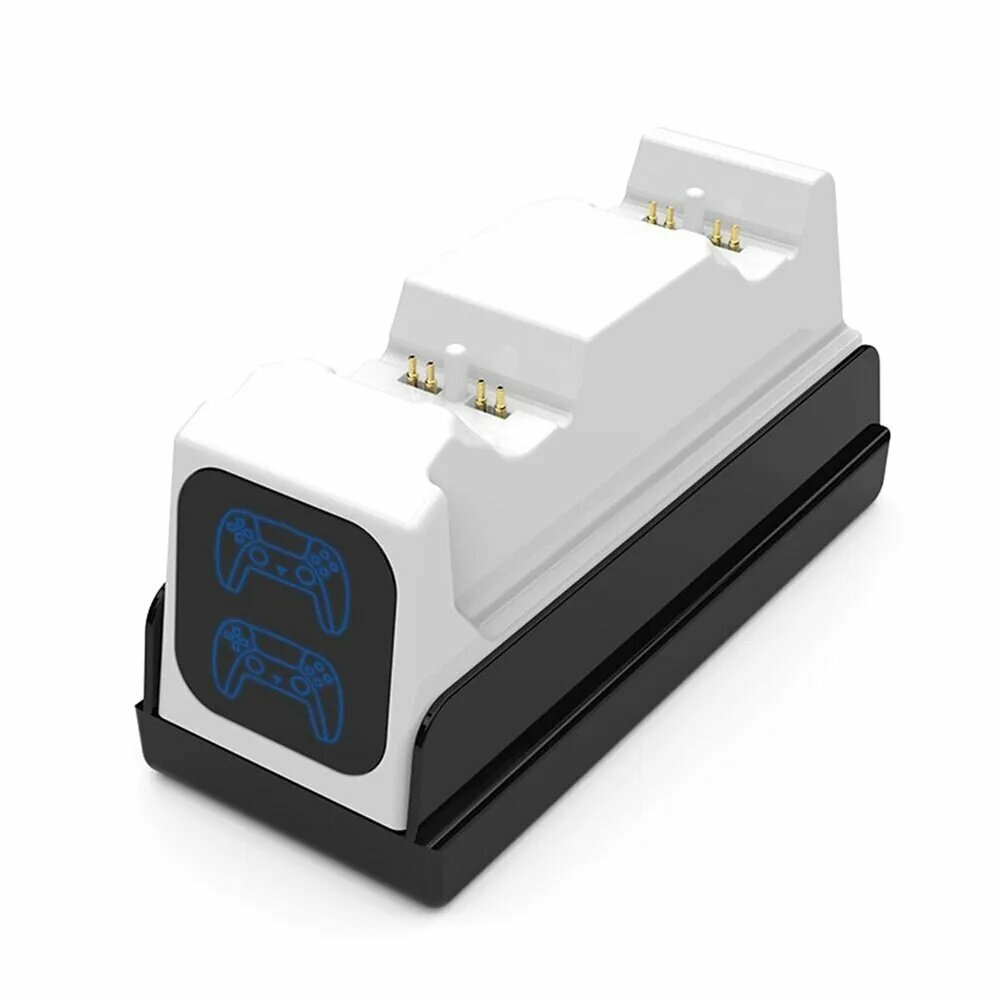 Зарядное устройство для контроллера PS5 с адаптером переменного тока для быстрой зарядки