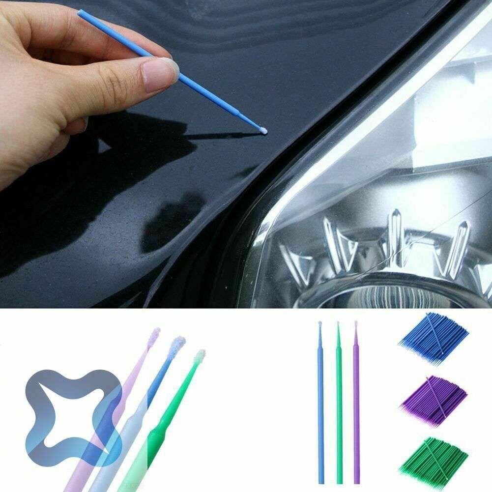 Набор кистей для детейлинга автомобиля, 100 шт, ультратонкий наконечник 10 см, для ремонта лакокрасочного покрытия