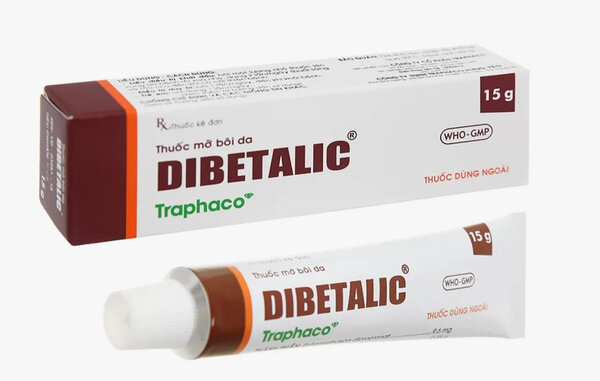 Вьетнамский крем Дибеталик от проблем с кожей при дерматите 15 гр