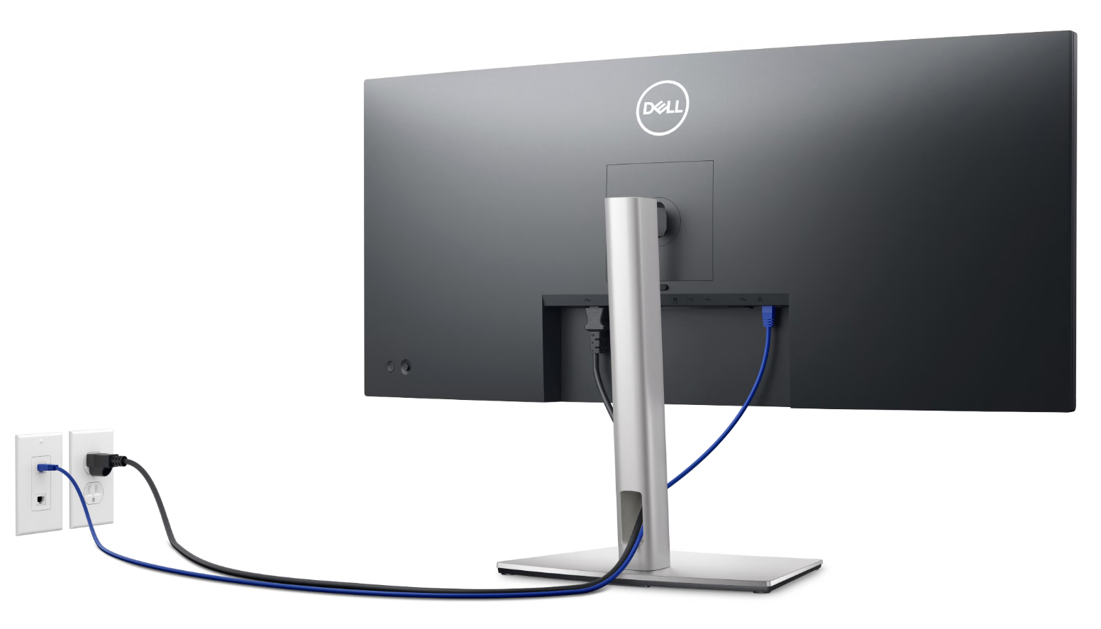 Монитор Dell 34,14" P3424WE 3800R, 21:9, IPS, UHD, 5ms, 300cd, 60Hz, HDMI, DP, USB, USB-C, HAS