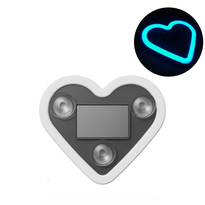 Автомобильная интерьерная подсветка на солнечной энергии, Кристально-Голубой - 1Pc