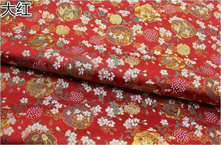 Кимоно пояс, детская одежда, чеонгсам, декор для кино и телевидения, ручная подушка, шелковая ткань, брокат, жаккард/японская и корейская ткань