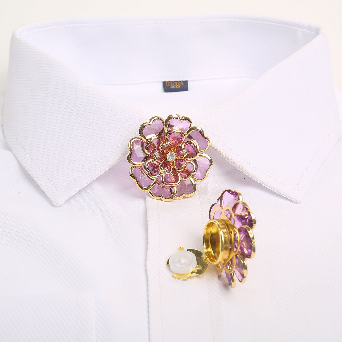 2 Шт накладки декоративные клипсы для пуговиц, Роскошная крышка на пуговицах, Аксессуары для рубашек к платью