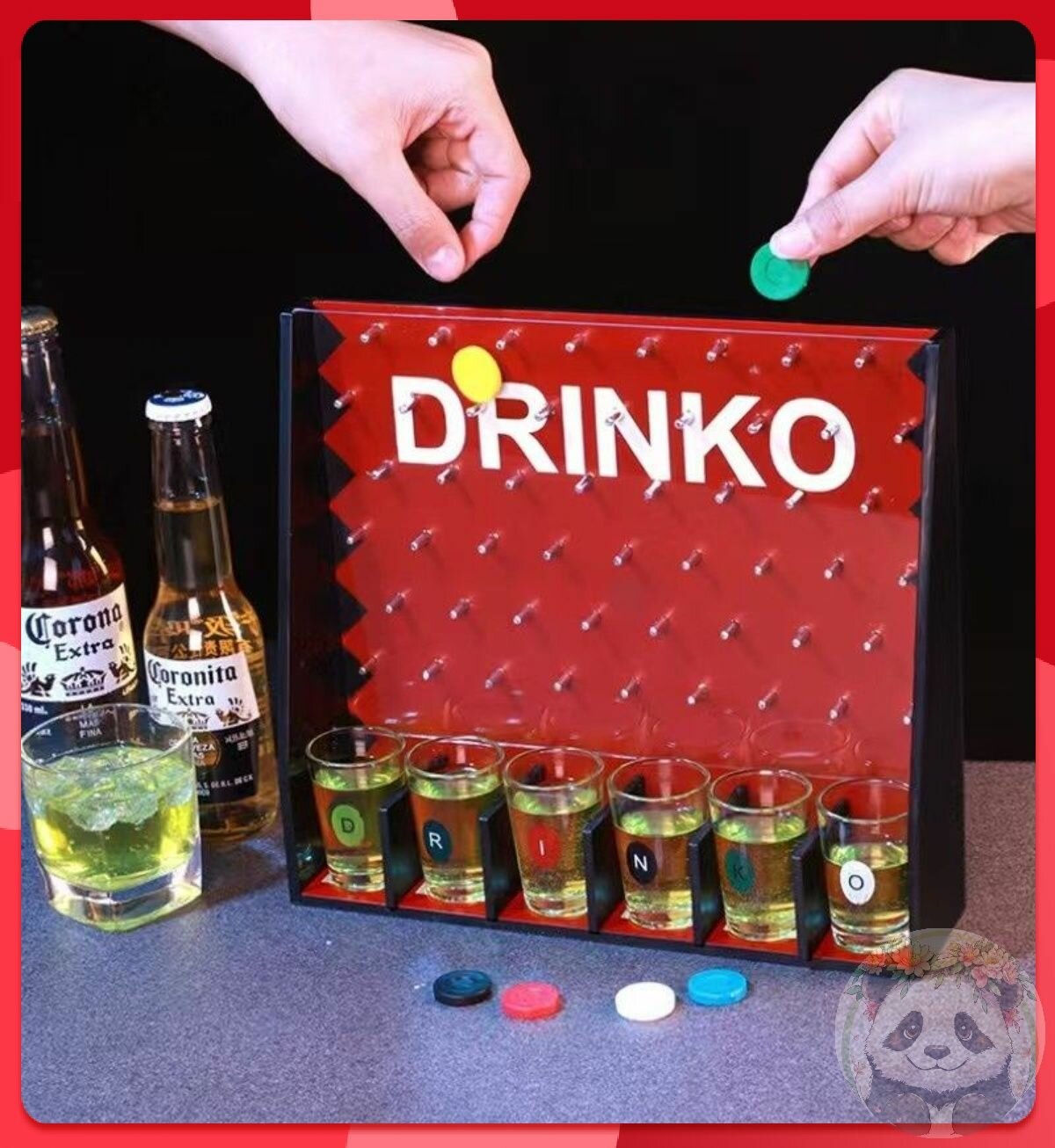 Настольная алкогольная игра шахматы / Подарочные шахматы с рюмками / Настольные игры для вечеринок с друзьями