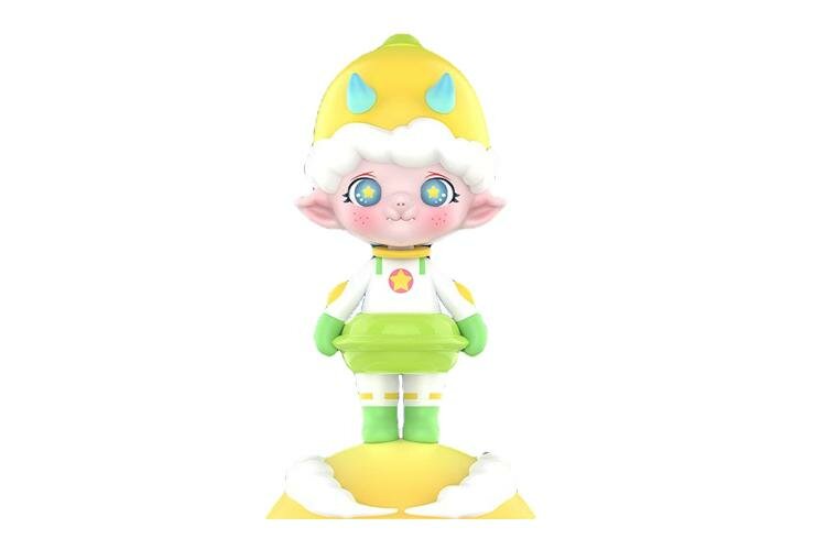 POP MART ZOE Fruit Planet Mystery Box, Confirmed-Lemon Jupiter (Open)