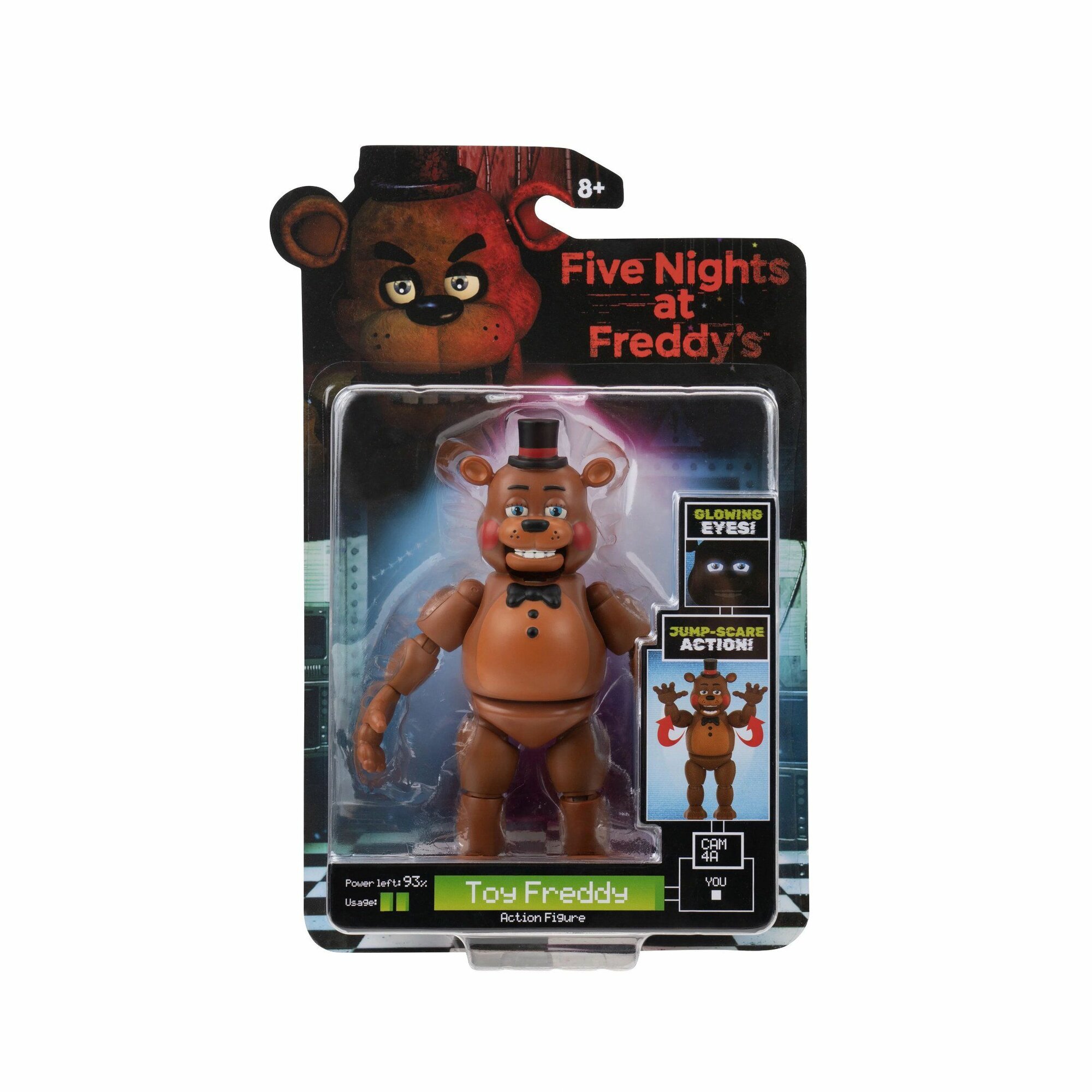 Fnaf Jazwares Пять ночей в 5-дюймовой игрушечной фигурке Фредди