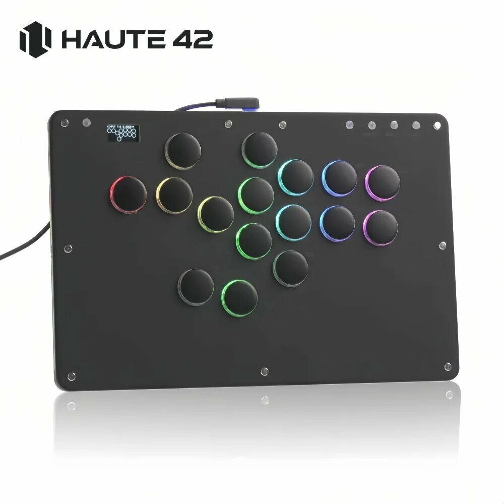Yaxez Игровая клавиатура проводная , Английская раскладка, черный матовый, светло-синий