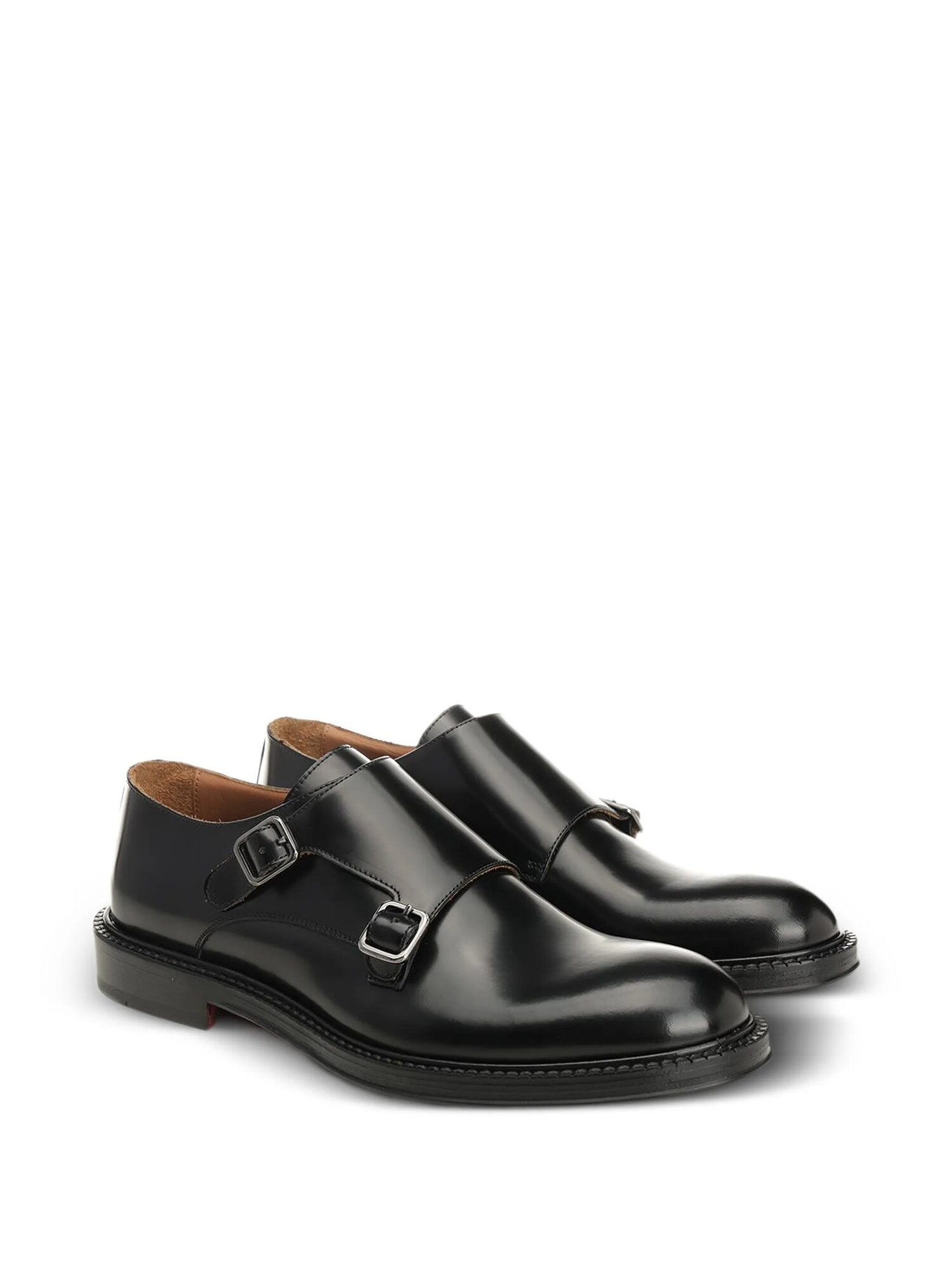 Туфли Corvari Brushed-leather double-monk shoes, размер 42 — фото 1