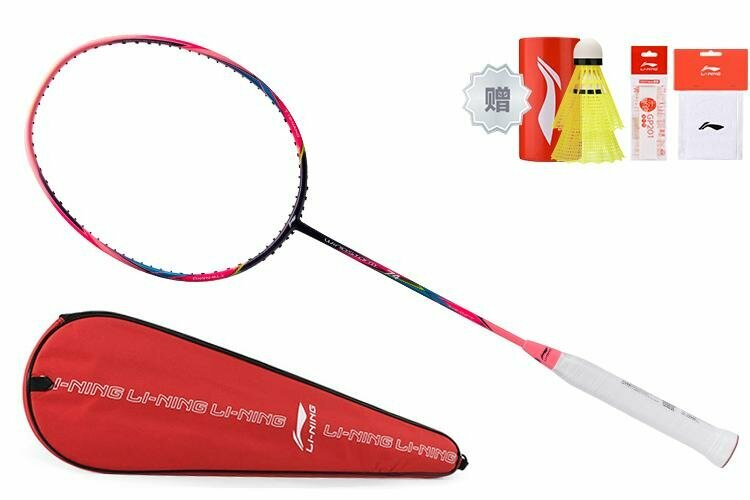 Ракетка для бадминтона унисекс Li Ning Storm WS74 Windstorm 74 Full Carbon Offensive Type Heavy Head, Stiff Shaft Advanced Level