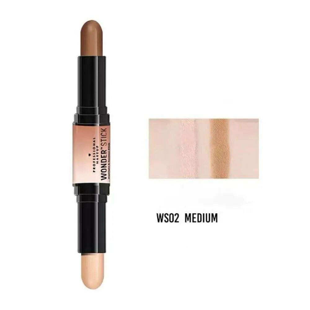Хайлайтер и консилер NYX wonder stick, оттенок 02