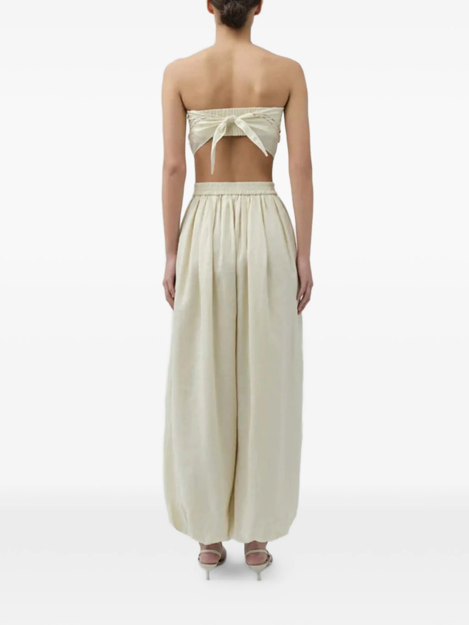 Брюки SIMKHAI Selah palazzo pants, размер 6, разноцветный — фото 1