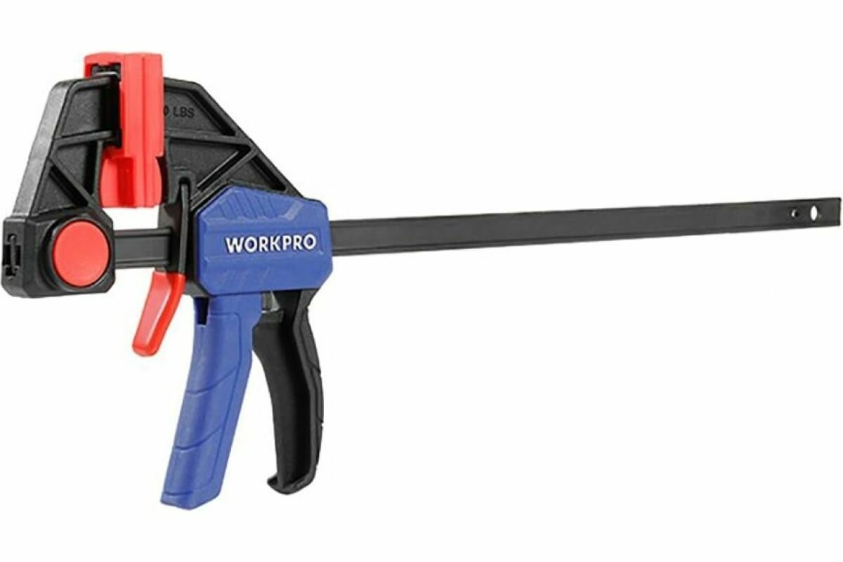 Быстрозажимная струбцина WORKPRO 60x300 мм WP232036