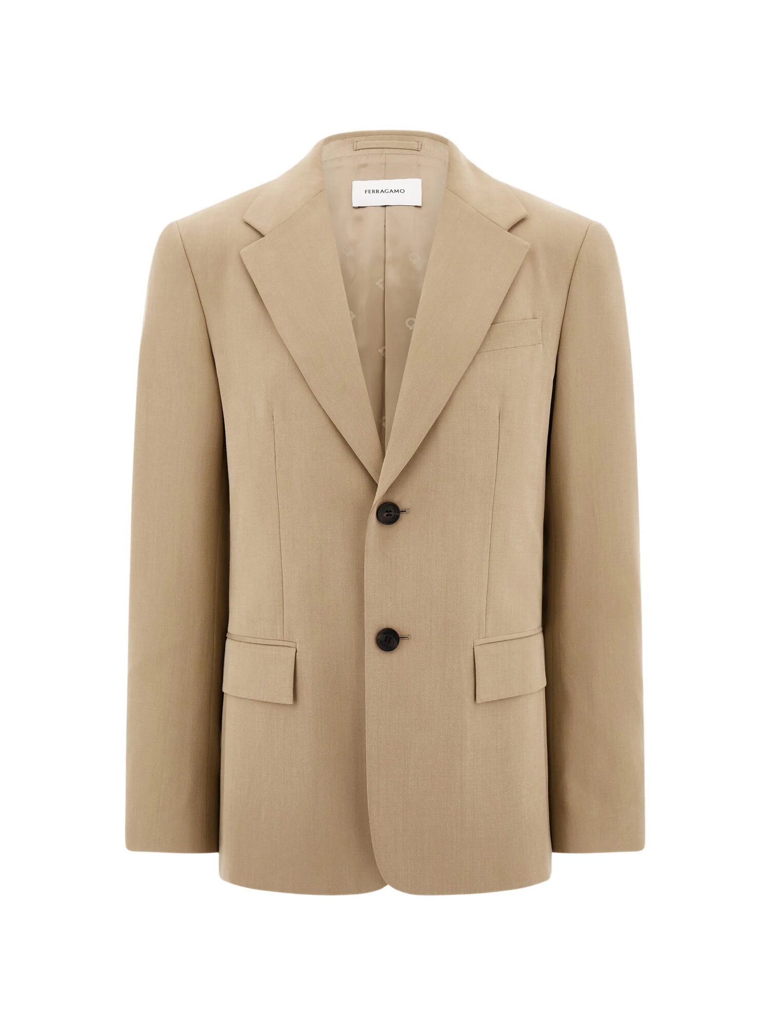 Пиджак Single-breasted flannel blazer