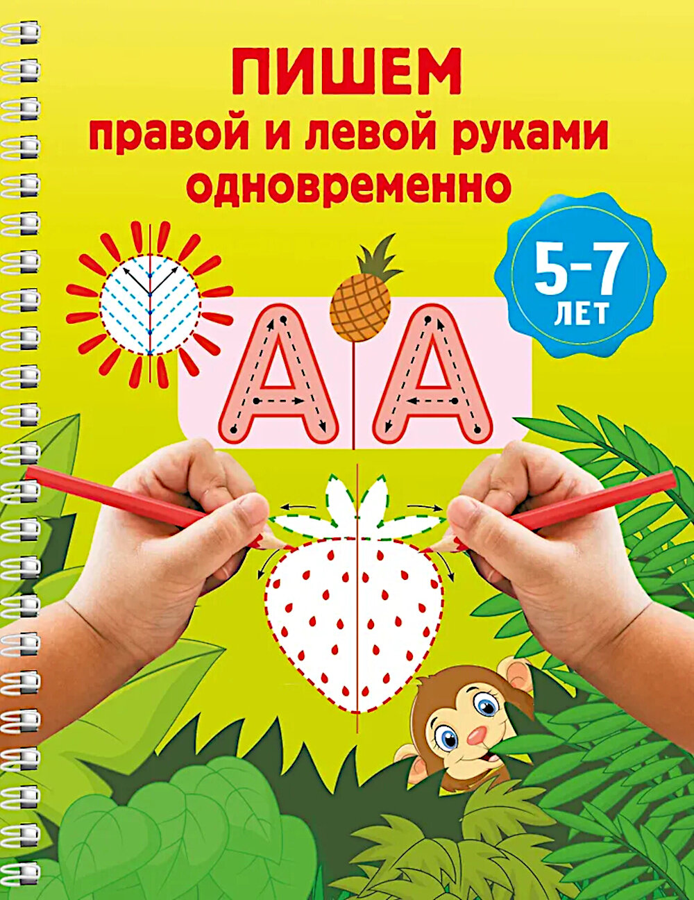 Пишем правой и левой руками одновременно. 5-7 лет. Дмитриева В. Г.