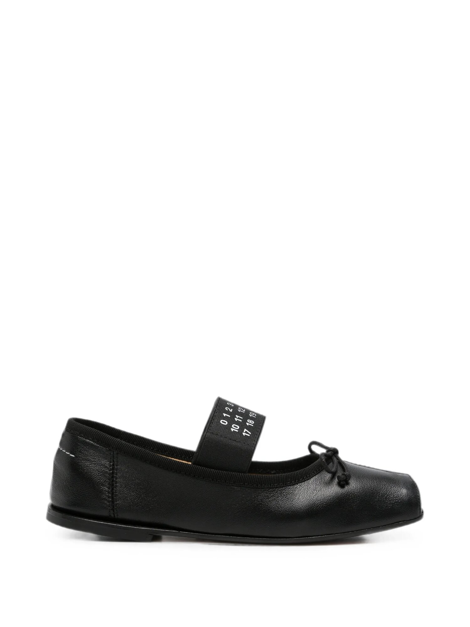 Балетки Logo-strap bow-detail ballet flats