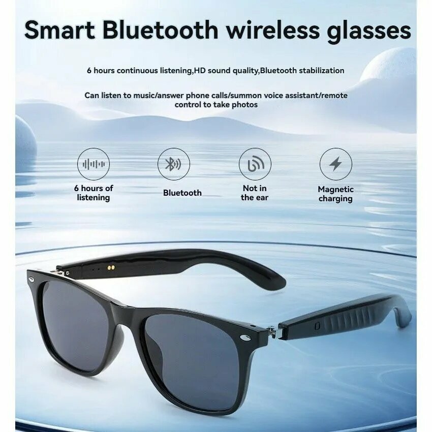 Smart Glasses Умные очки с AI переводчиком и камерой, 2025 новинка