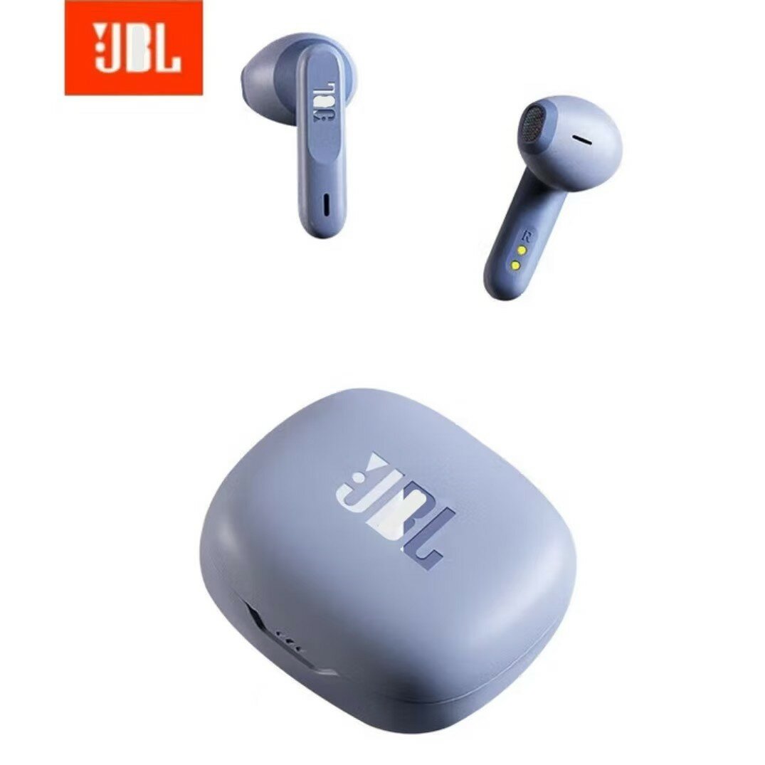 Беспроводные Bluetooth-наушники JBL WAVE300TWS с поддержкой звонков, полувставные стереонаушники.