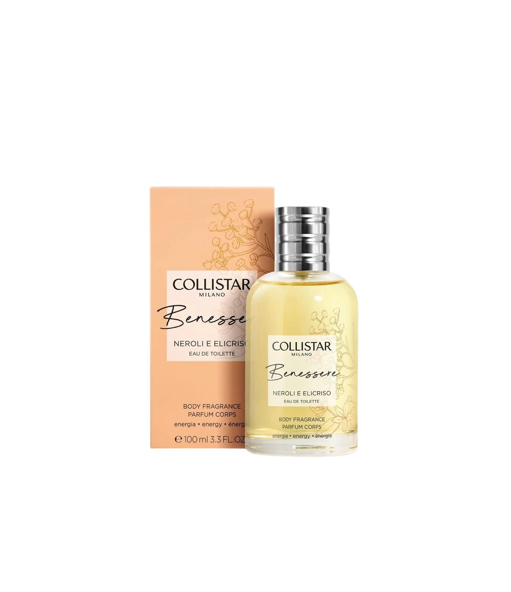 Collistar Benessere Neroli e Elicriso 100 мл туалетная вода женская, цветочные, цитрусовые