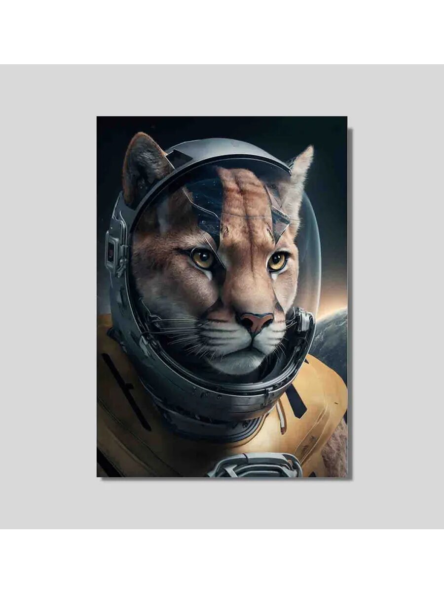 Космонавт Пума 2, Плакат 30x42см