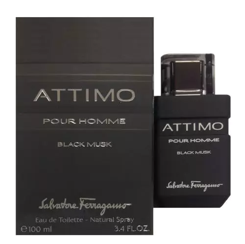 Мужской аромат Сальваторе Ферагамо Аттимо Блэк Муск 100 мл / Attimo Black Musk