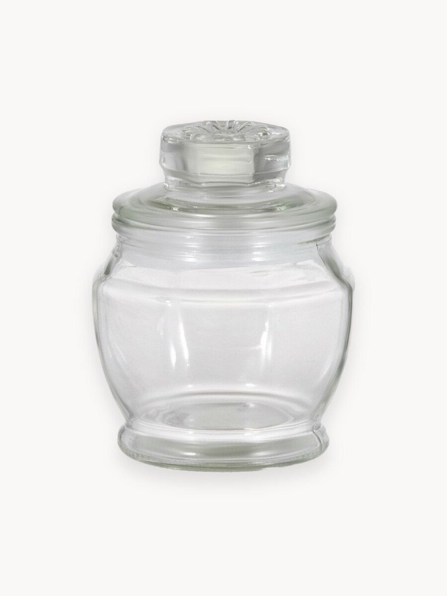 Баночка стеклянная для специй Доляна «Калипсо», 200 мл, 10×8 см