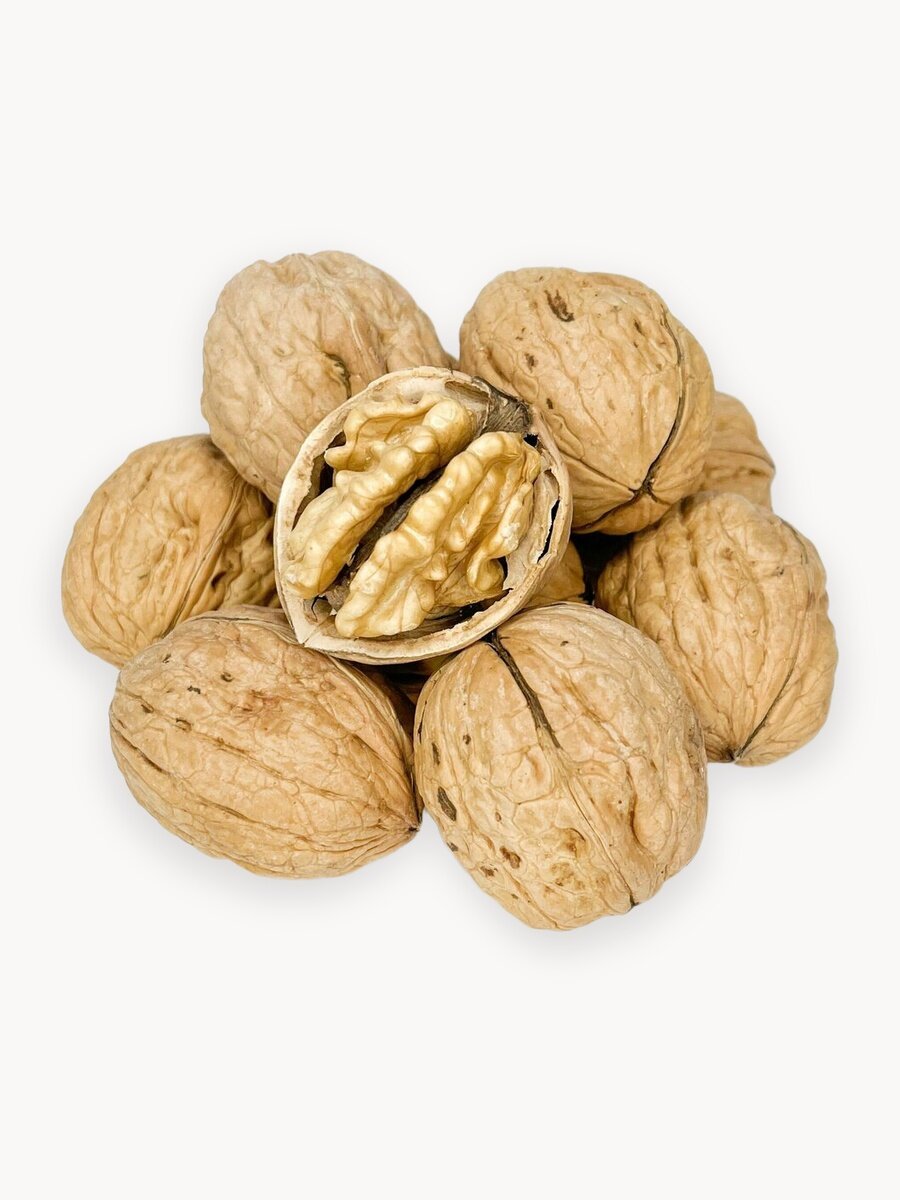 Грецкий орех в тонкой скорлупе KONA, калибр 36+( XL ), Чили, Premium, 1000 гр.