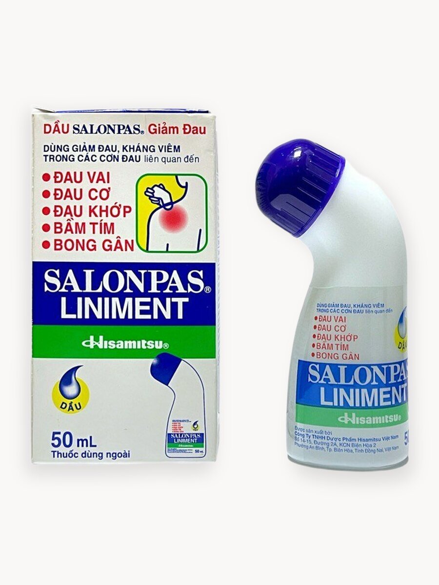 Обезболивающий гель Hisamitsu Salonpas Liniment для суставов и при растяжениях, 50 мл