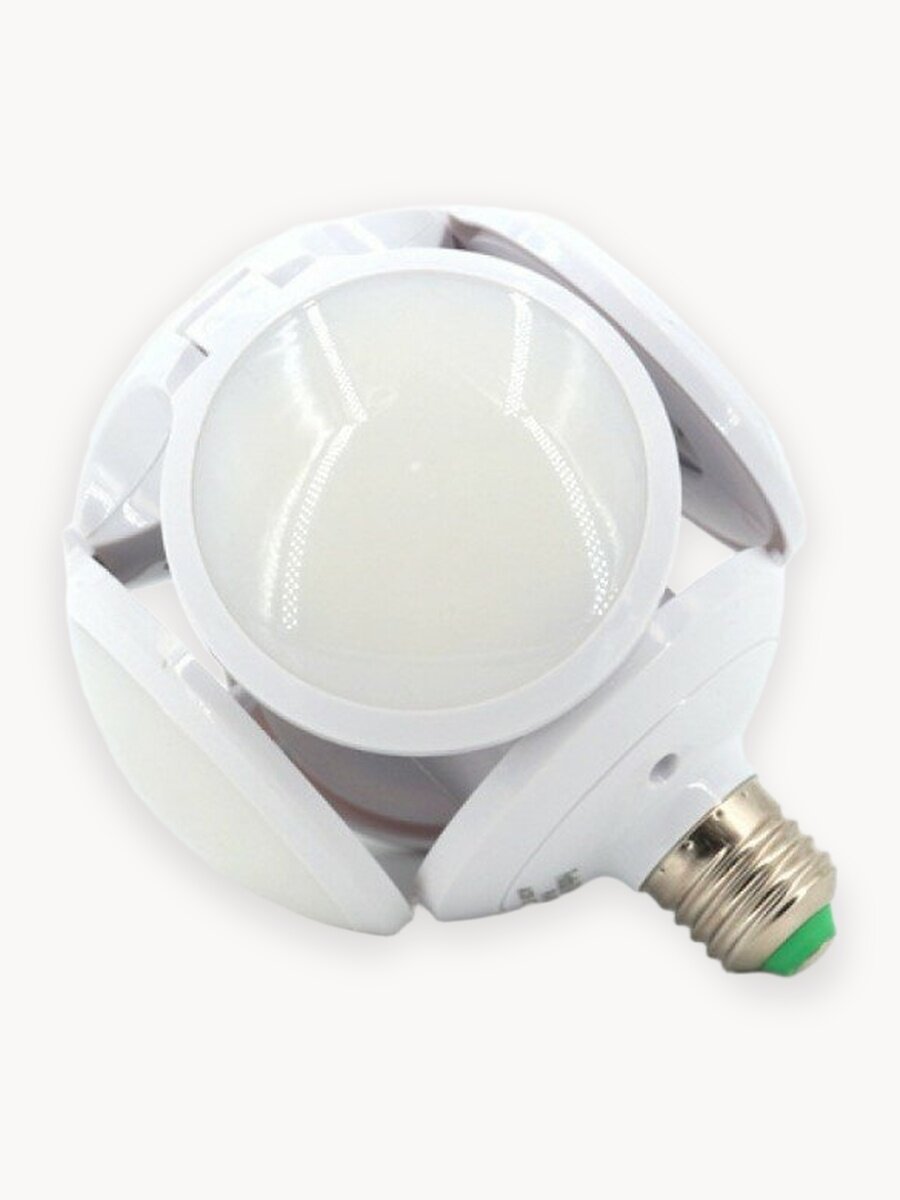 Светильник светодиодный "Цветок", классический стиль, белые плафоны