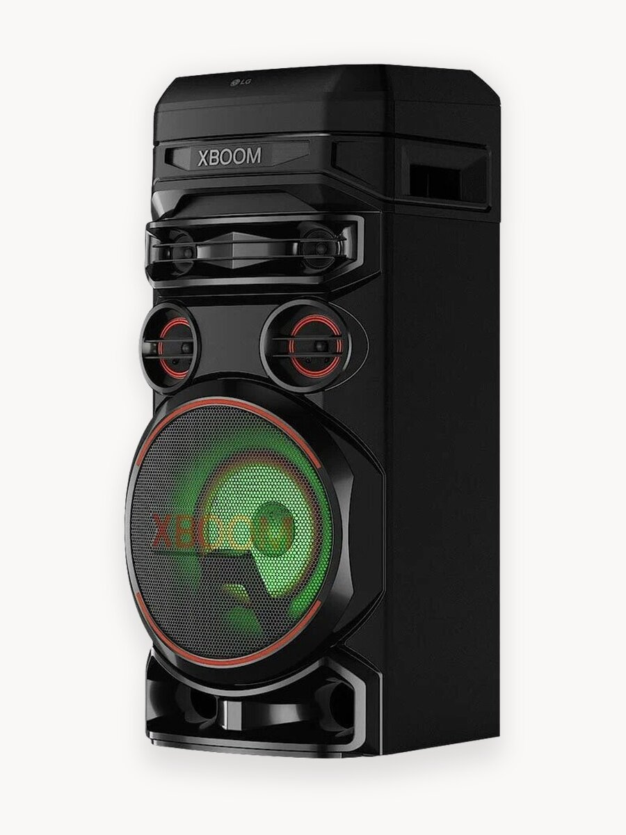 Музыкальный центр и аудиосистема LG RNC7 XBOOM, 600 Вт, с караоке, подсветка, черный