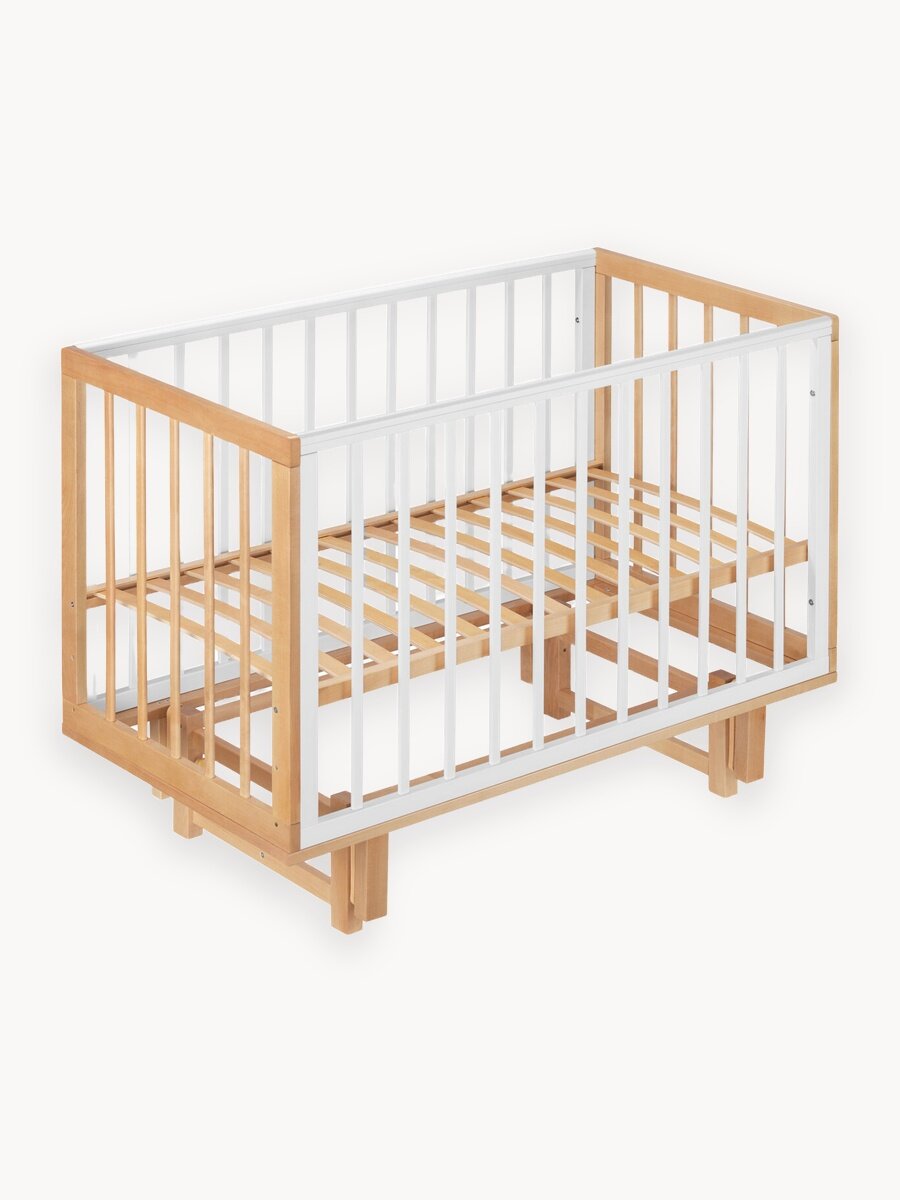 Кровать детская Junion Chimmi 120х60 см с маятником и накладками