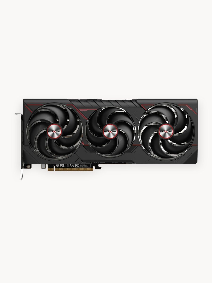 Видеокарта Sapphire RX9070XT PULSE 16GB GDDR6 256bit 2xDP 2xHDMI 3FAN RTL