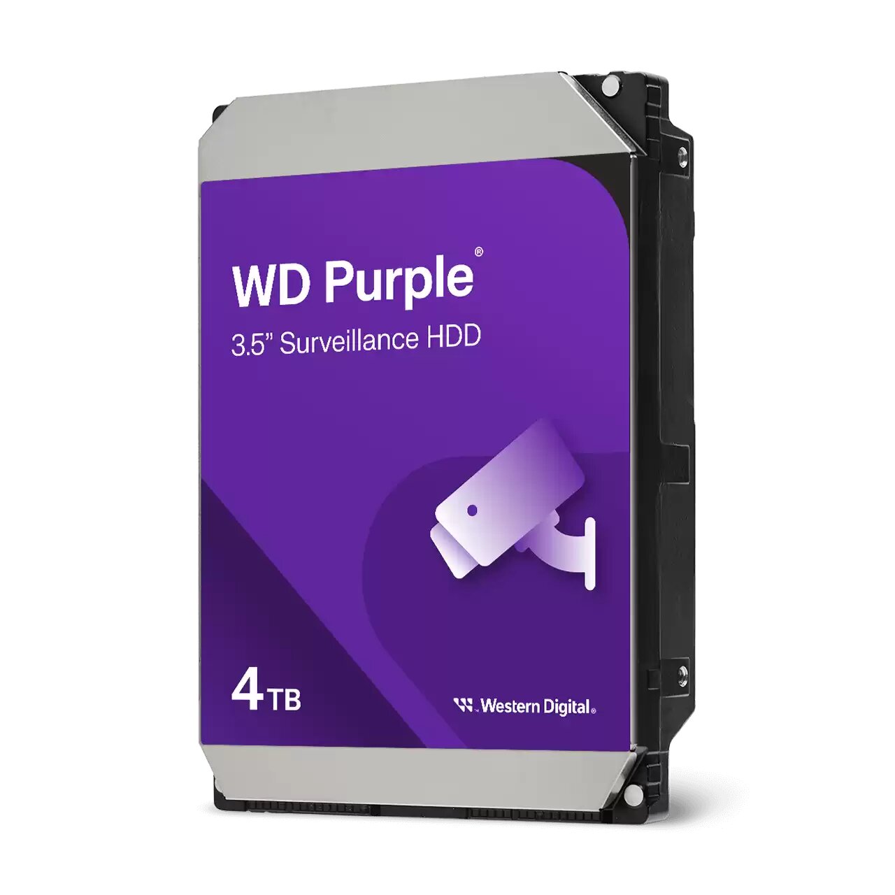 Жесткий диск HDD 4.0Tb Western Digital SATA-III, 256Mb, 5400rpm, Purple (WD43PURZ)