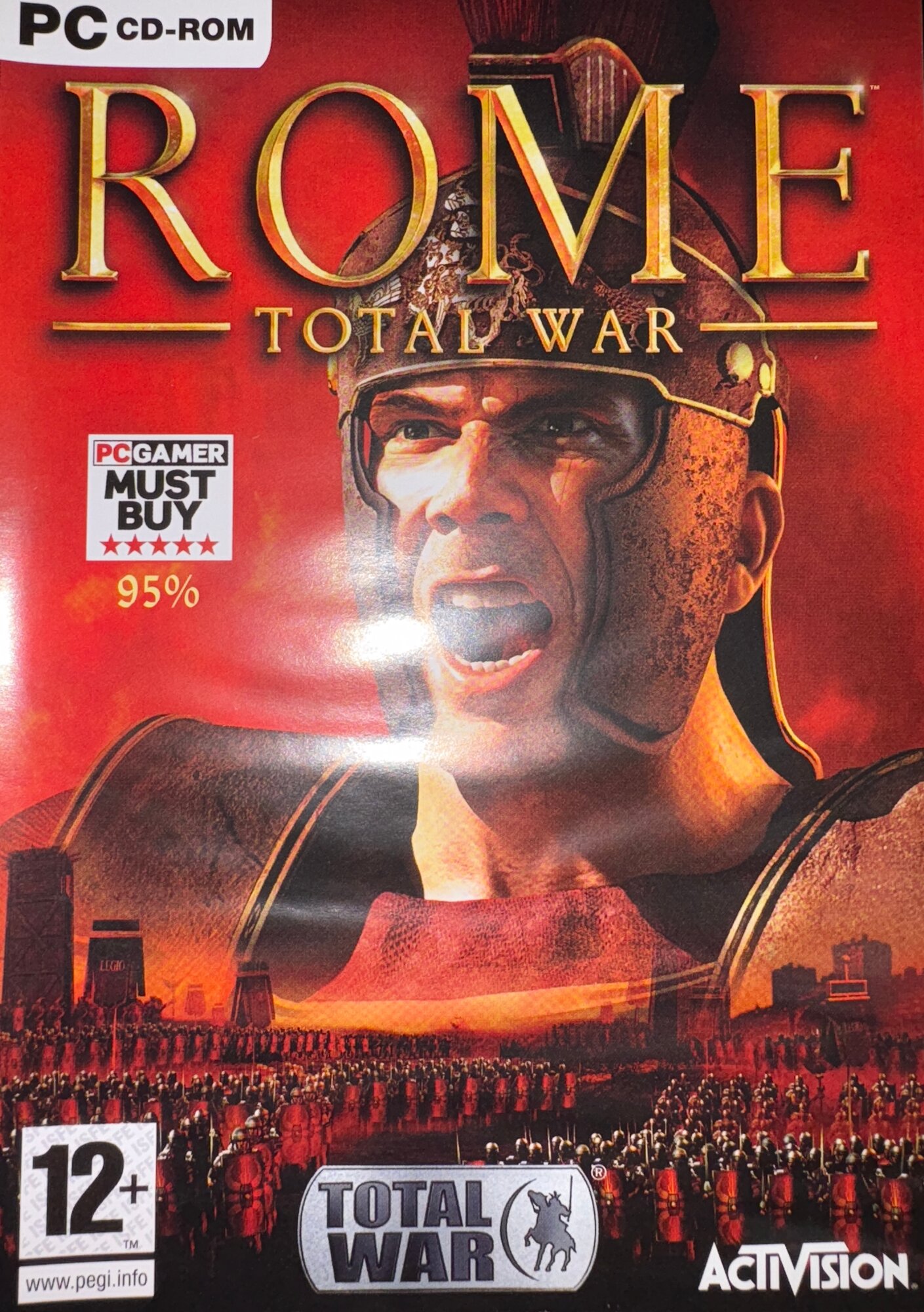 Игра для компьютера: Rome Total War Европейское издание (англ. версия) (DVD-box) Лицензионный диск